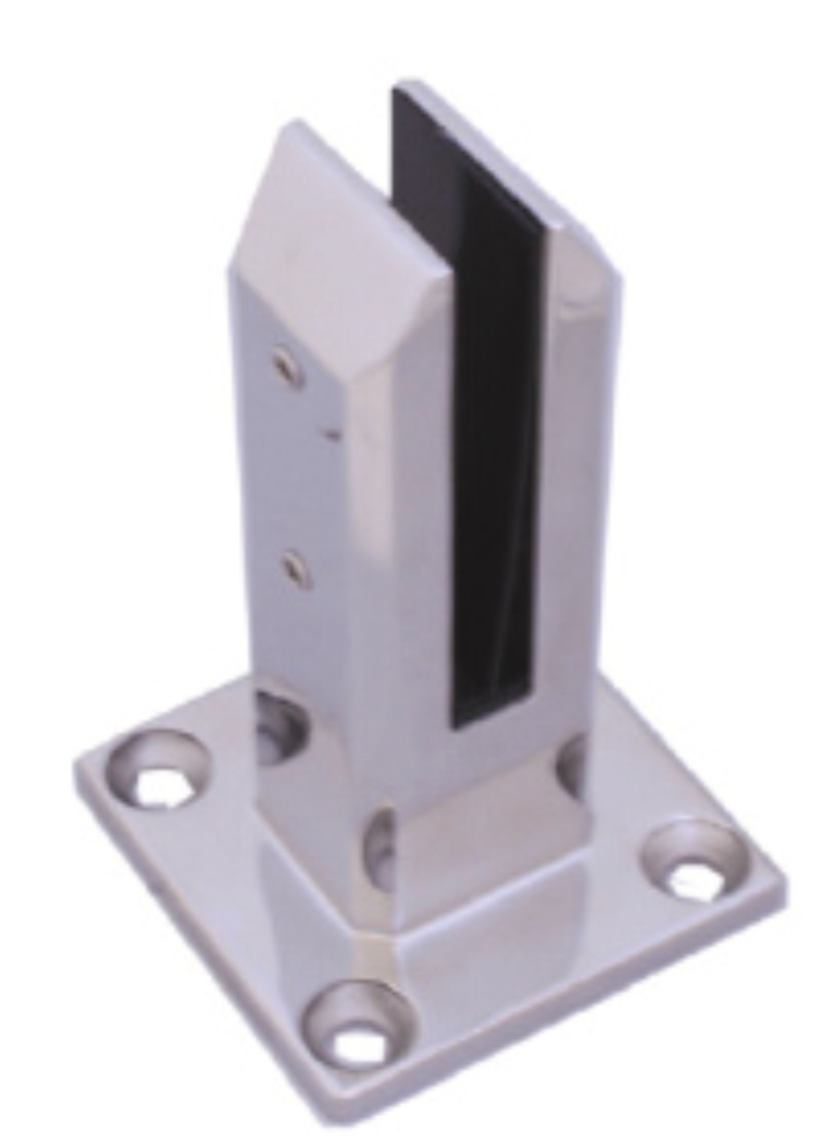 MADRID square spigot with base plate & cover – All Class Glass DIY Pool ...